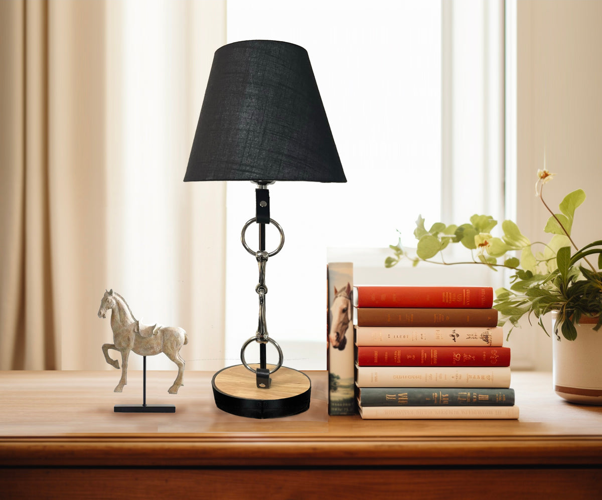The Snaffle Bit Lamp: A Rustic Modern Equestrian Light – October Design ...